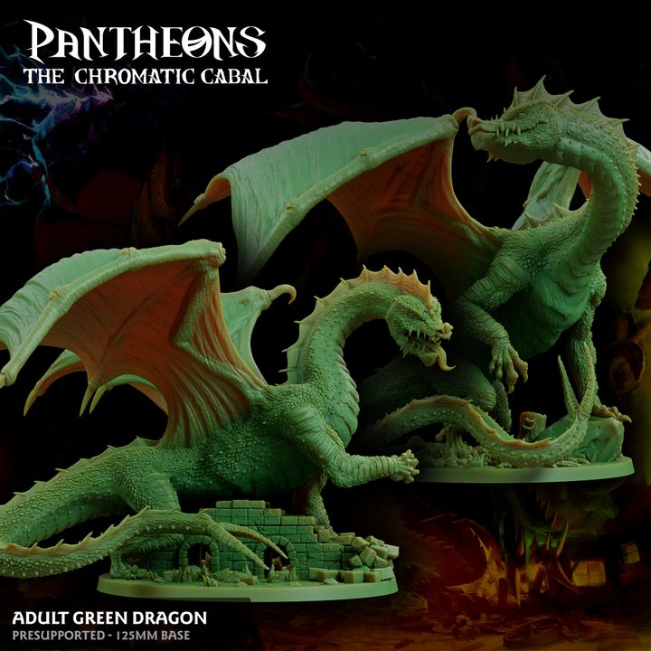 Adult Green Dragon – Dungeon Master Minis
