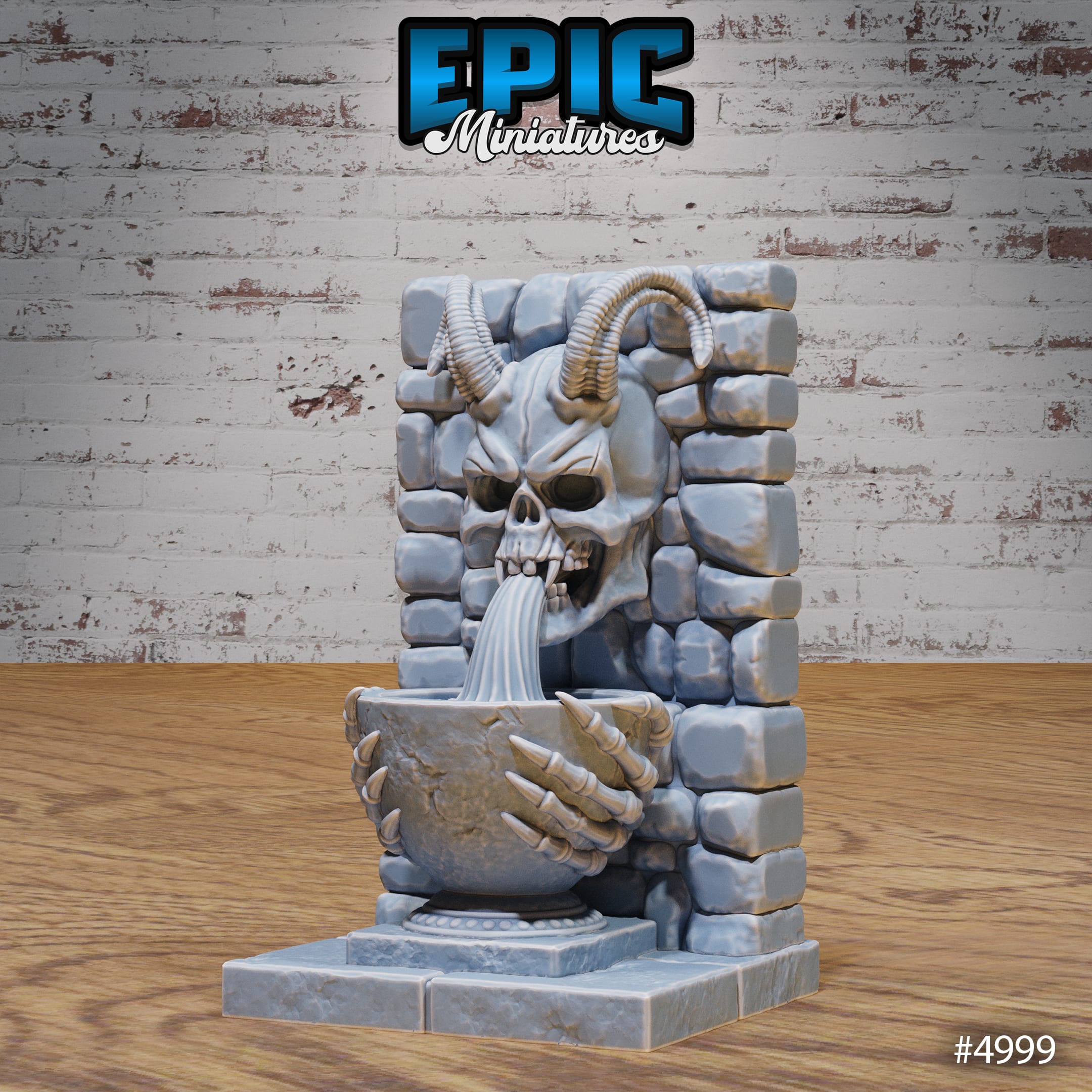 Cursed Fountain – Dungeon Master Minis