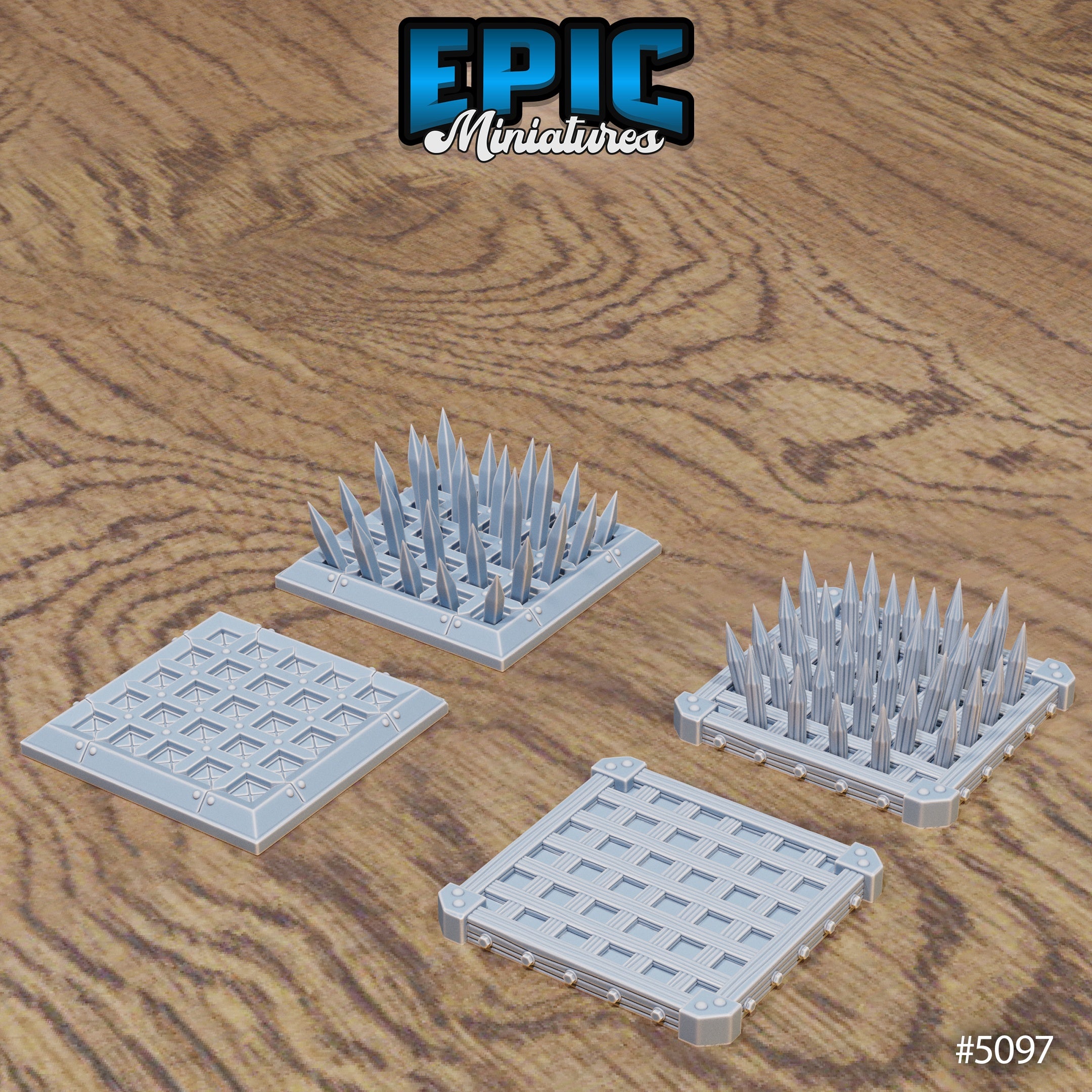 Spike Traps - Fantasy Dungeon Terrain – Dungeon Master Minis