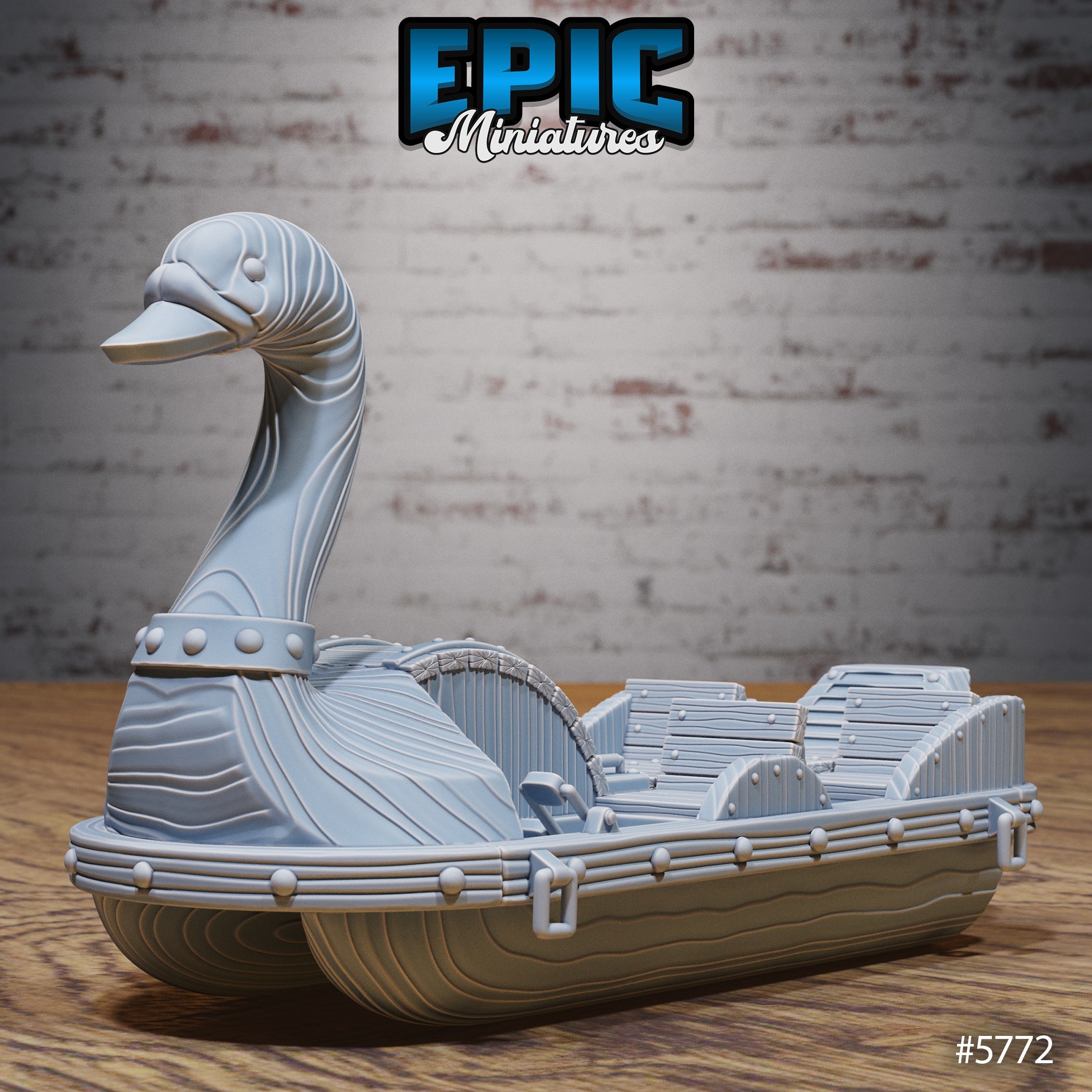 Swan Boat - Carnival Attraction Terrain / Fairground Ride – Dungeon ...