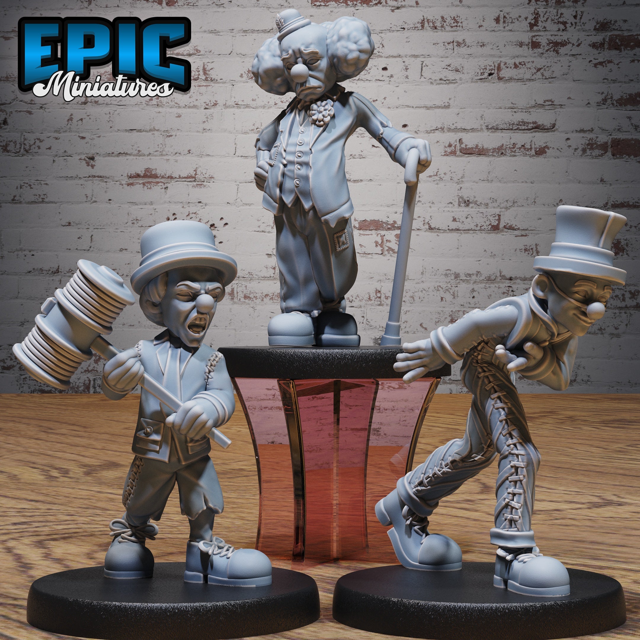 Clowns - Carnival Performers / Twisted Entertainers - Miniatures ...