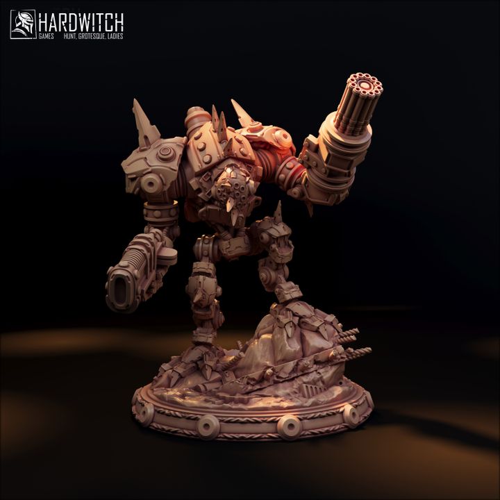 Bazaltar Hellfire – Ancient War Machine Miniature – Dungeon Master Minis