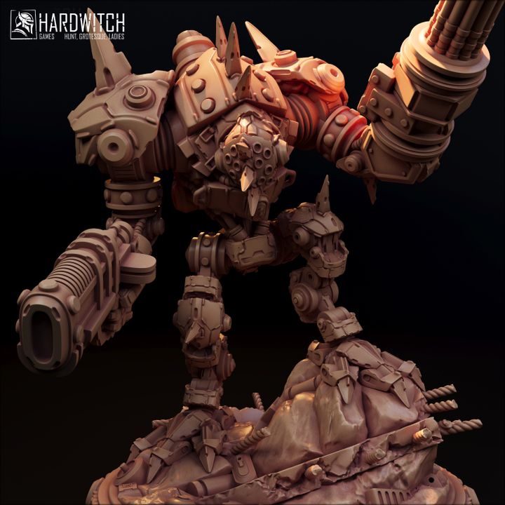 Bazaltar Hellfire – Ancient War Machine Miniature – Dungeon Master Minis