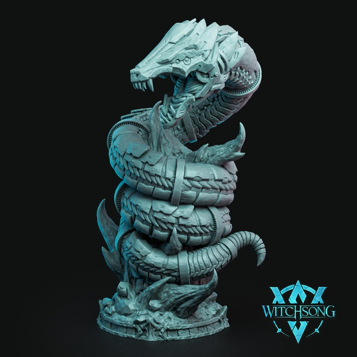 Gearworn Serpent – Dungeon Master Minis
