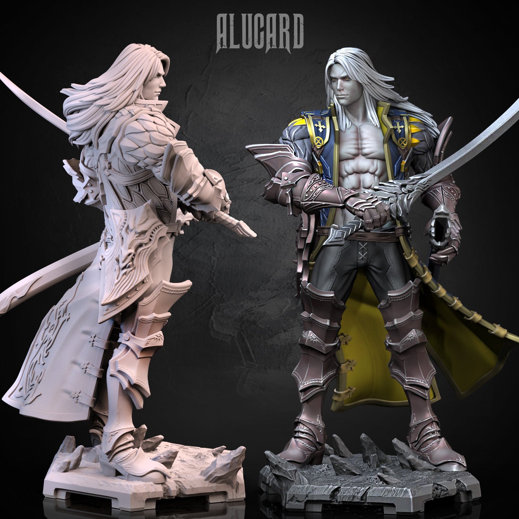 Alucard - Castlevania Inspired Miniature – Dungeon Master Minis