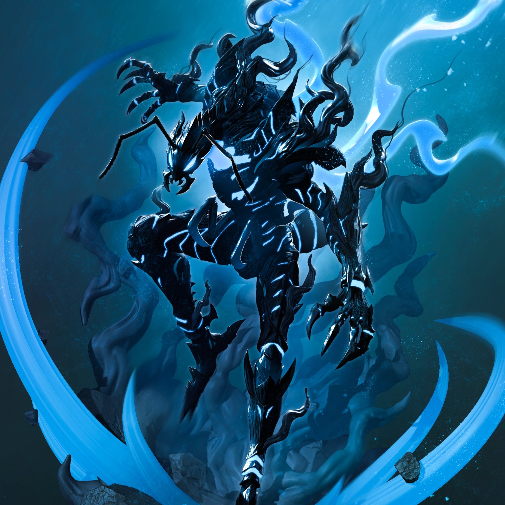 Shadow Beru - Solo Leveling - 75mm, 1:10 Scale, Bust – Dungeon Master Minis