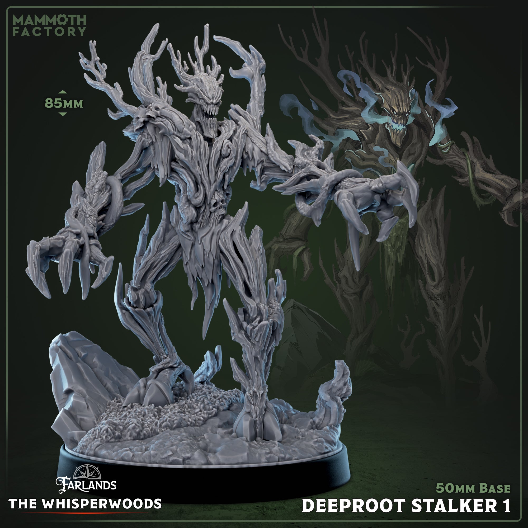 Deeproot Stalkers - Twig Blight Forest Monster Miniatures – Dungeon ...