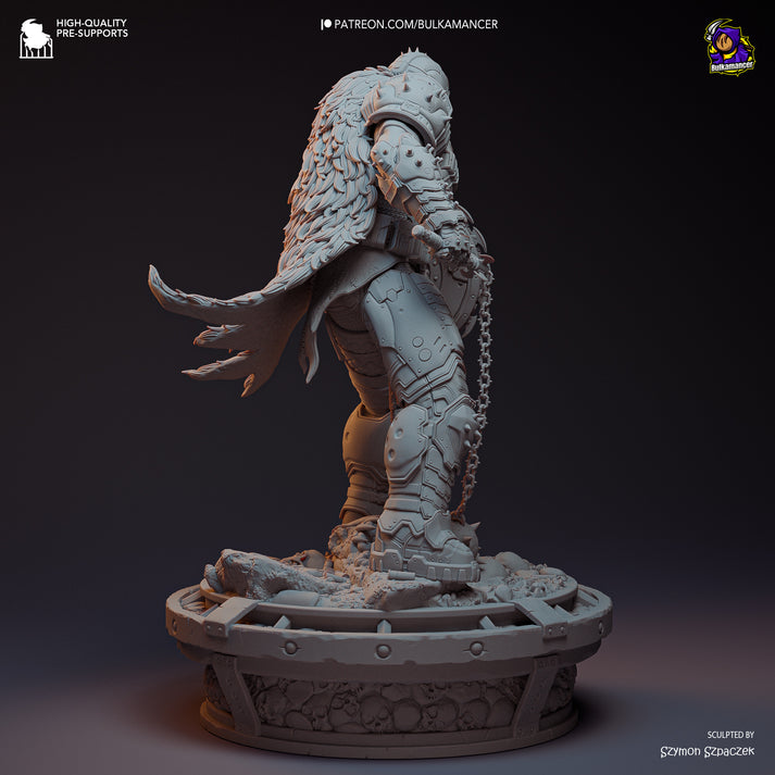 Doom Slayer - Doom: The Dark Ages - 1:8 Scale – Dungeon Master Minis