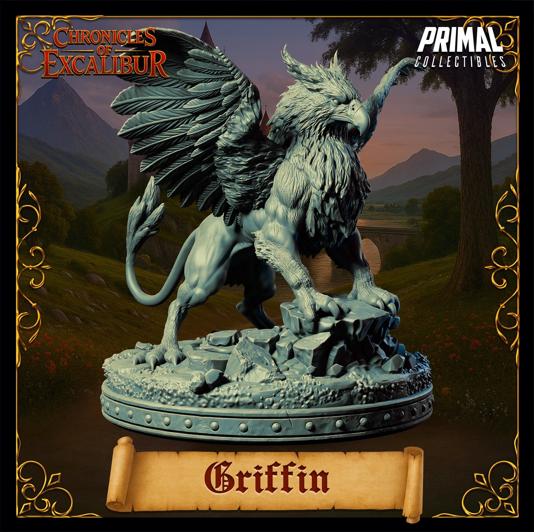 Griffin – Mythic Guardian Beast – Chronicles of Excalibur – Miniature ...