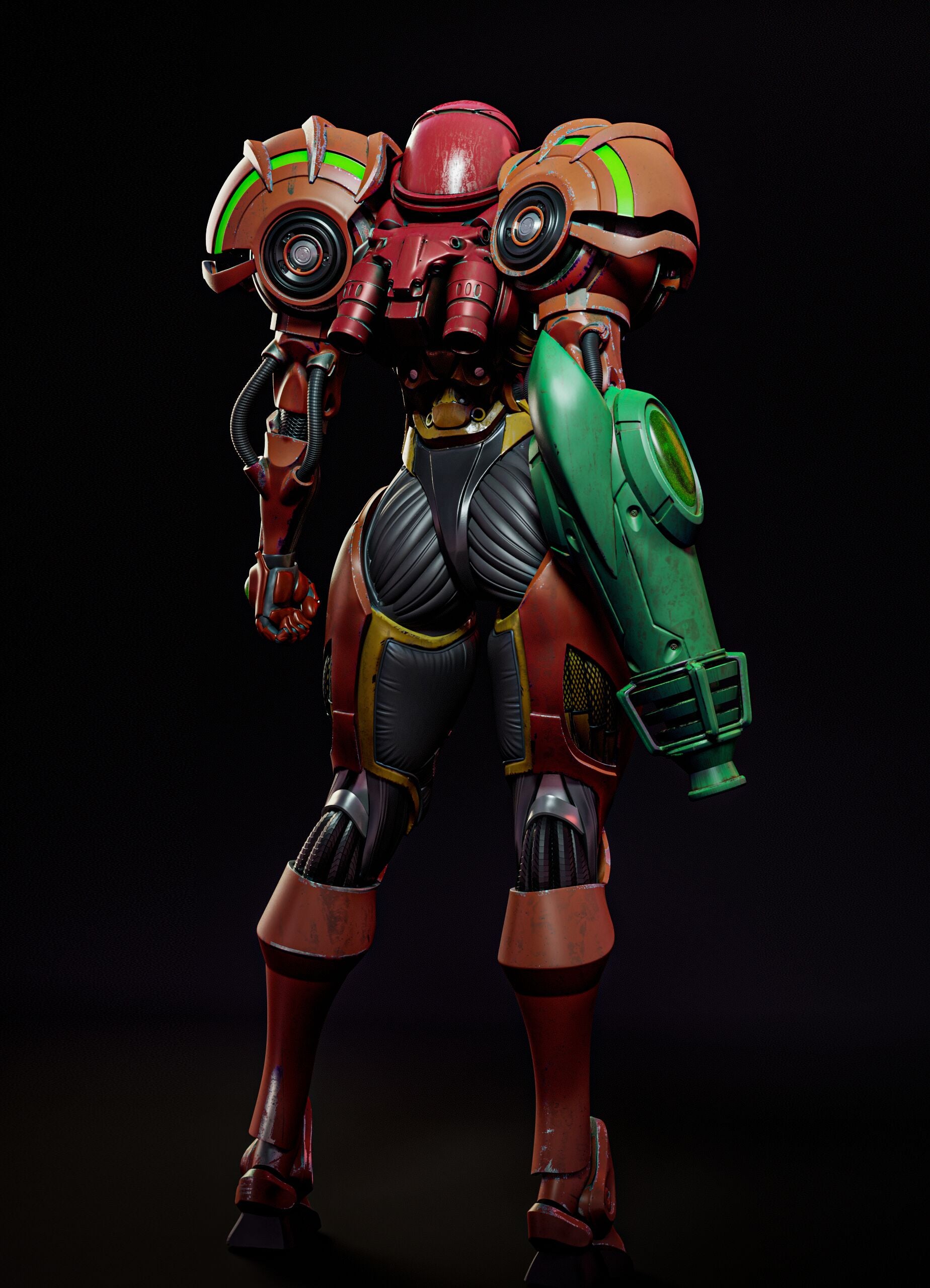 Samus Aran - Metroid - 1:6 Scale Figure – Dungeon Master Minis