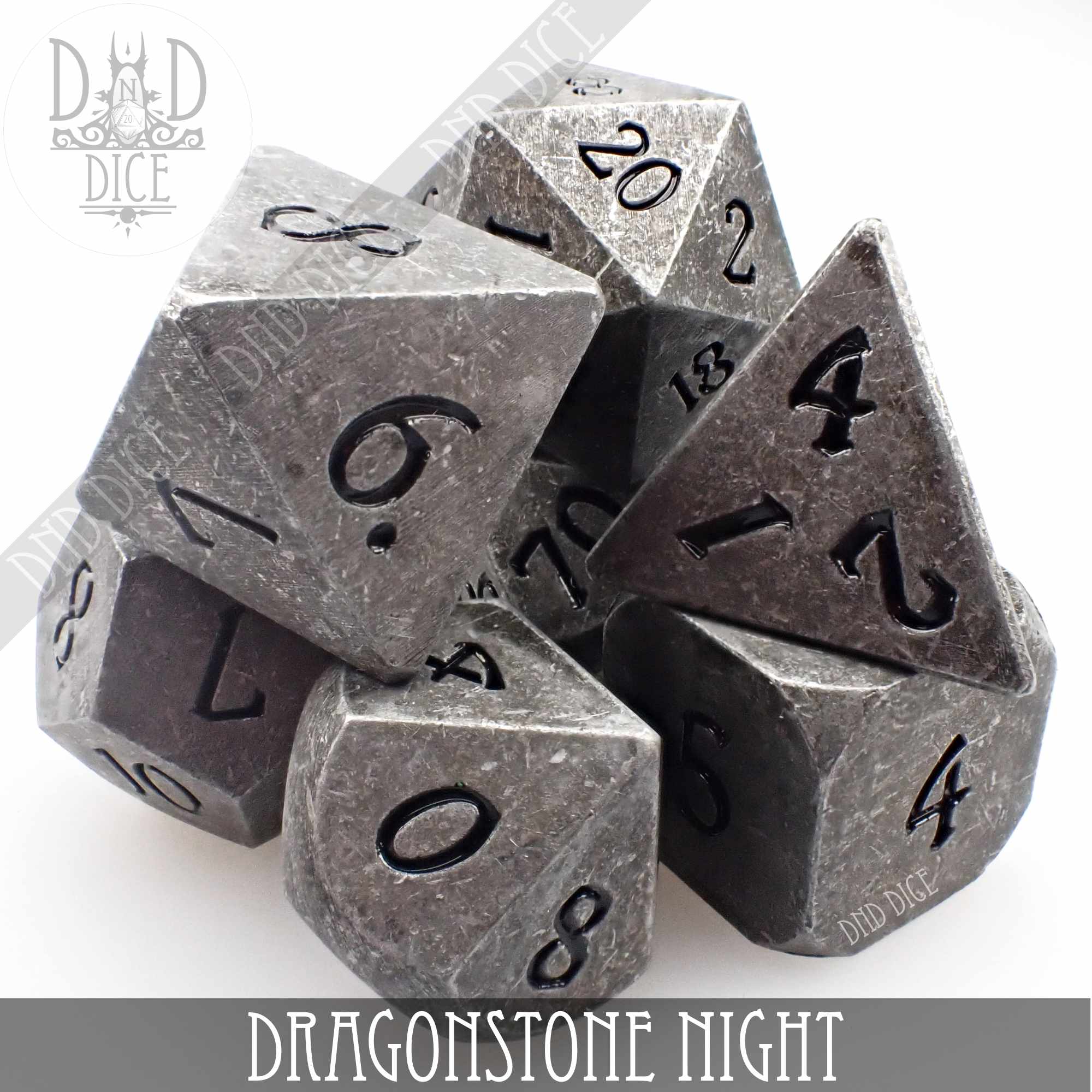 Dragonstone Night Dice Set – Dungeon Master Minis