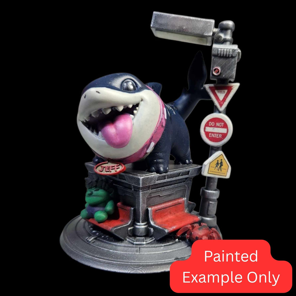 Chibi Jeff the Shark - Marvel Rivals - 4" – Dungeon Master Minis