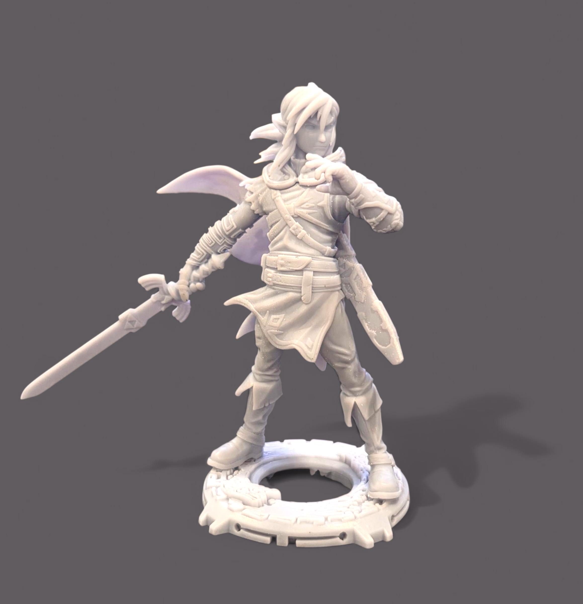 Silent Warrior - Link Inspired Miniature – Dungeon Master Minis