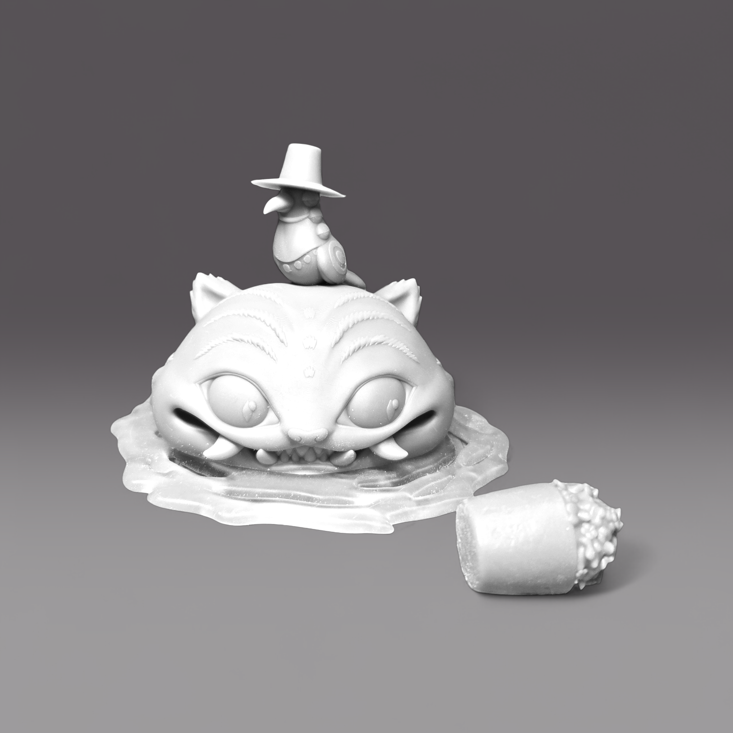 Chibi Derpy Cat & Sussie - K-Pop Demon Hunters – Dungeon Master Minis