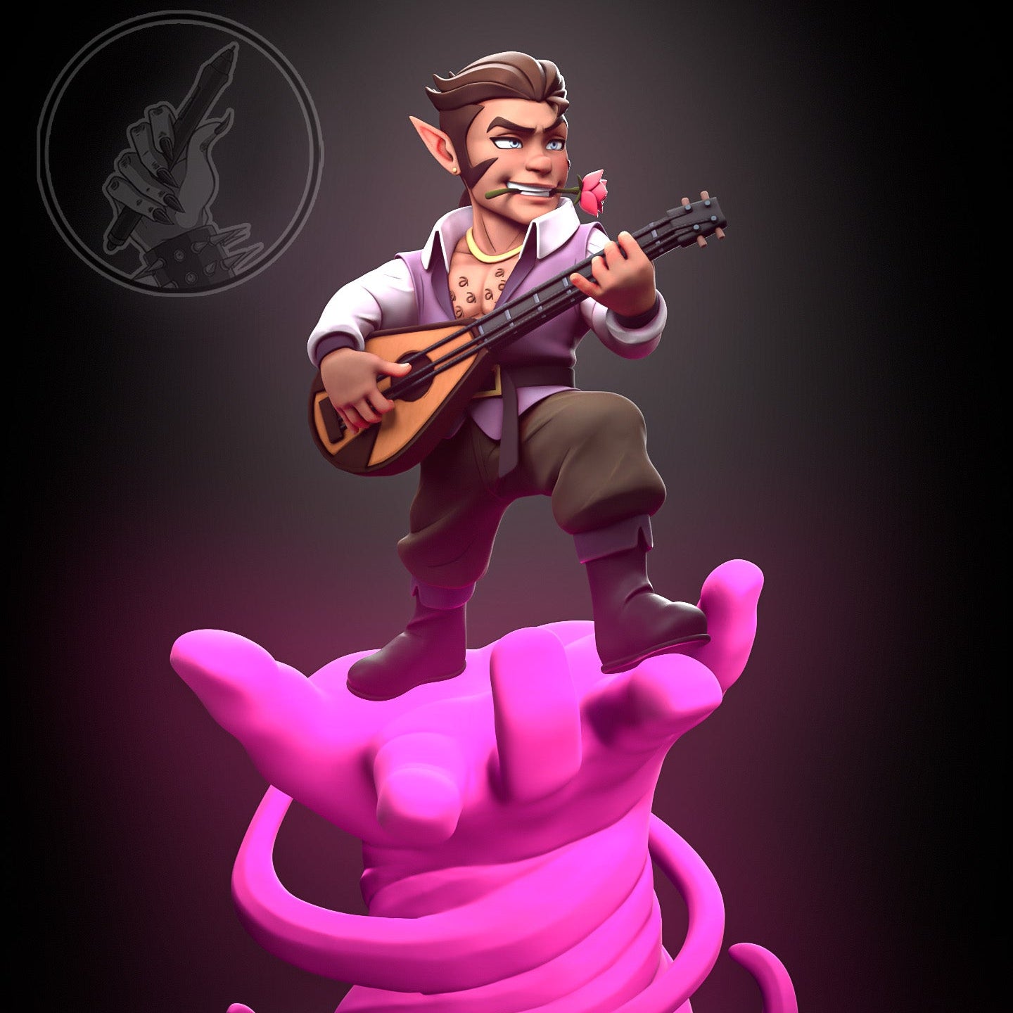 Scalan - Vox Machina - 1:8 Scale Figure – Dungeon Master Minis