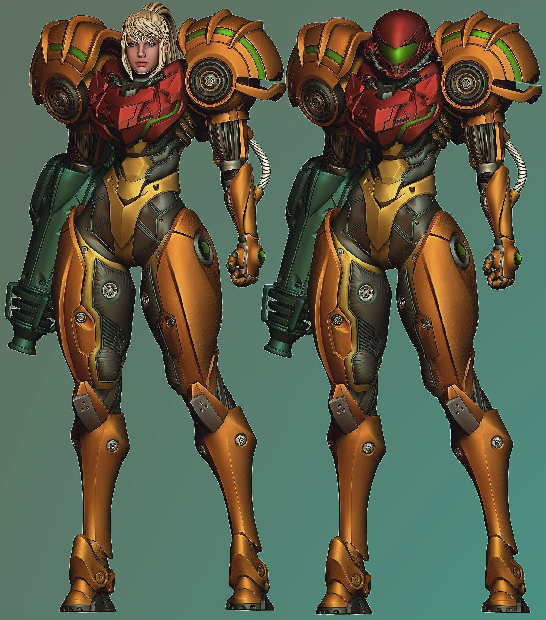 Samus Aran - Metroid - 1:6 Scale Figure – Dungeon Master Minis