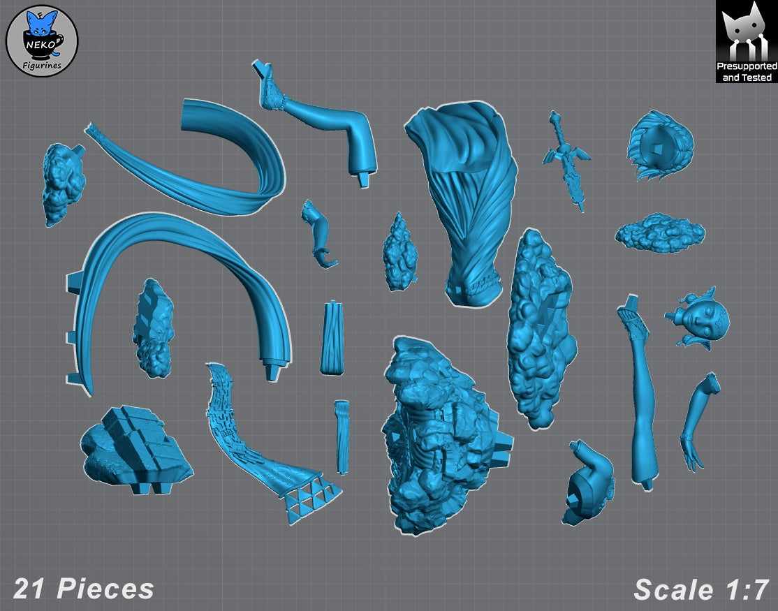 Zelda - Tears of the Kingdom - 1:7 Scale Figure - Dungeon Master Minis